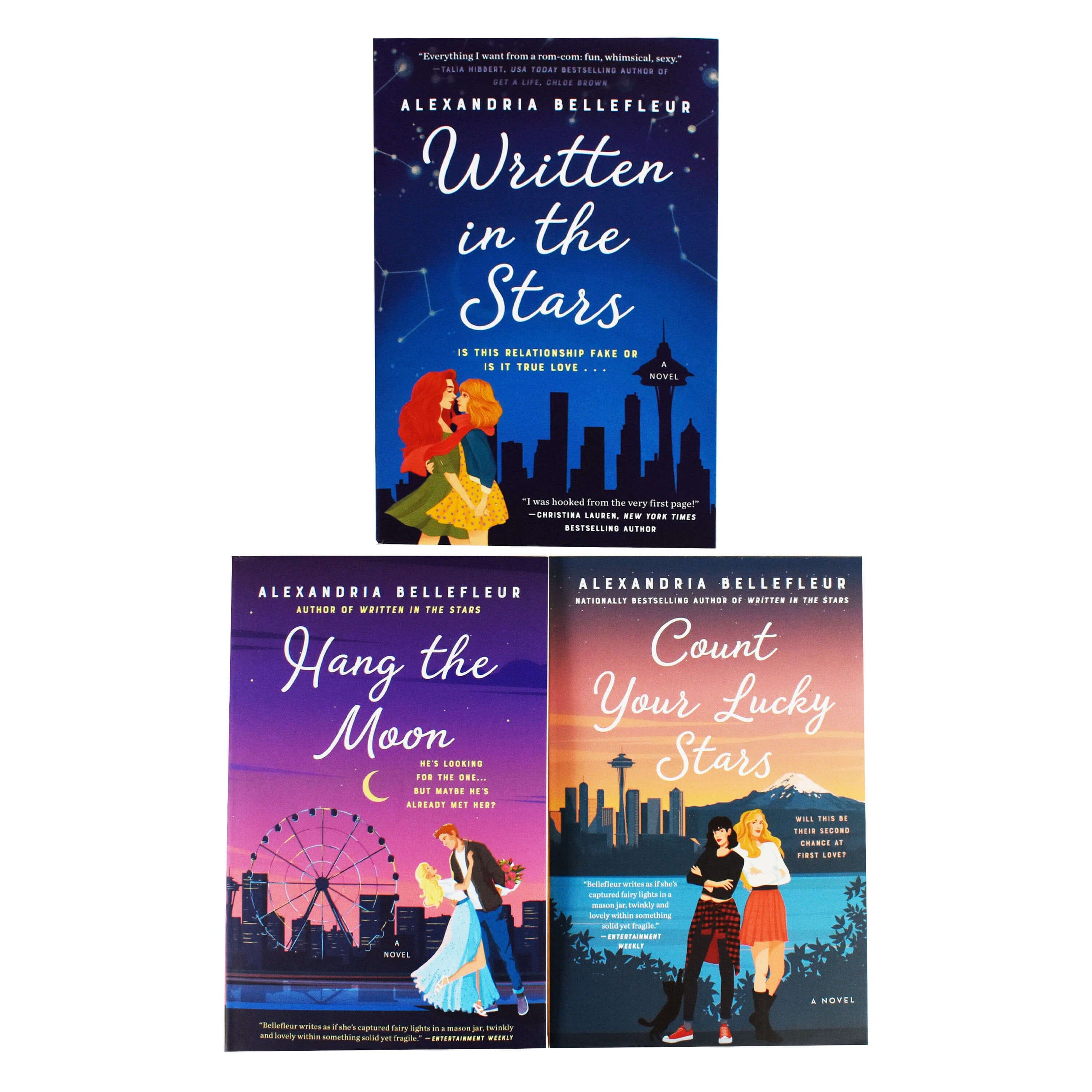 Written in the Stars Book Series by Alexandria Bellefleur 3 Books Coll ...