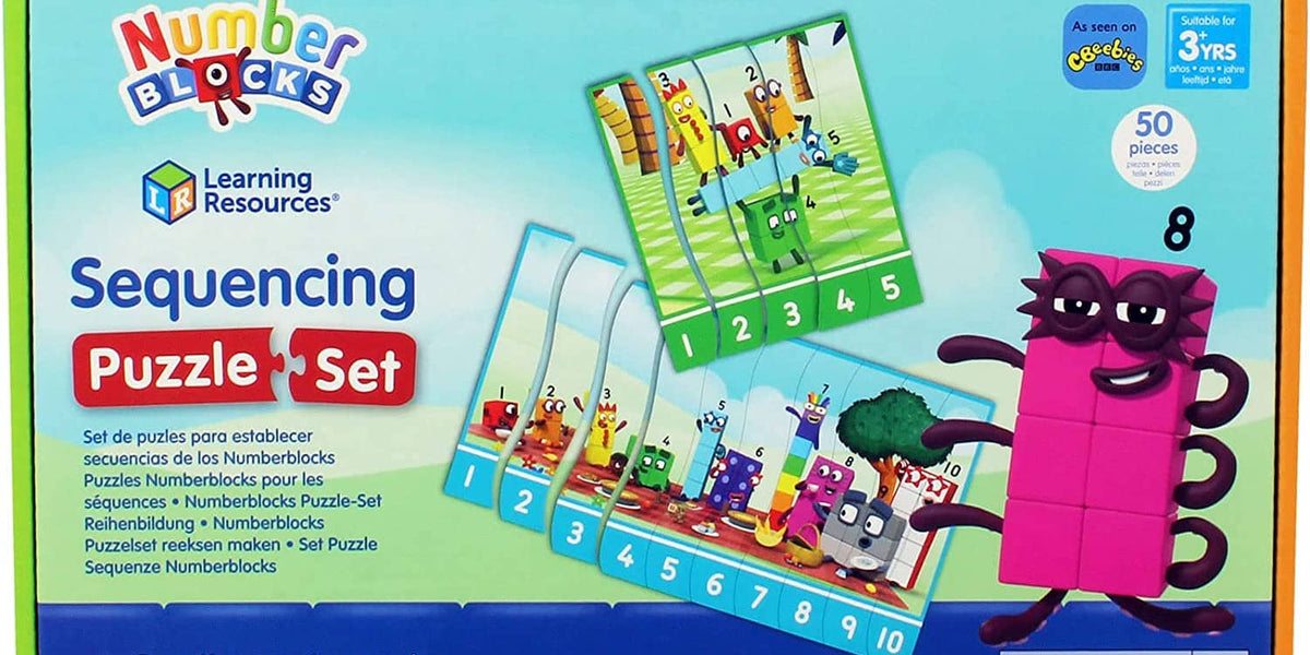 Numberblocks Sequencing Puzzle by Learning Resources - Ages 3 Years+ ...
