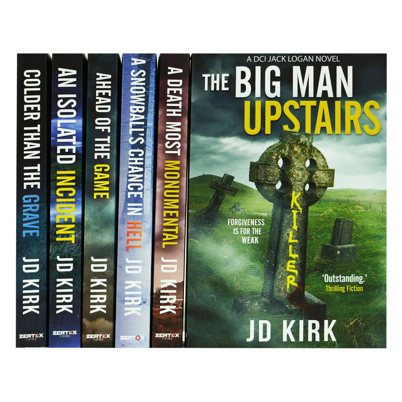 DCI Logan Crime Thrillers Series by JD Kirk 6 Books Collection Set (Bo — Books2Door
