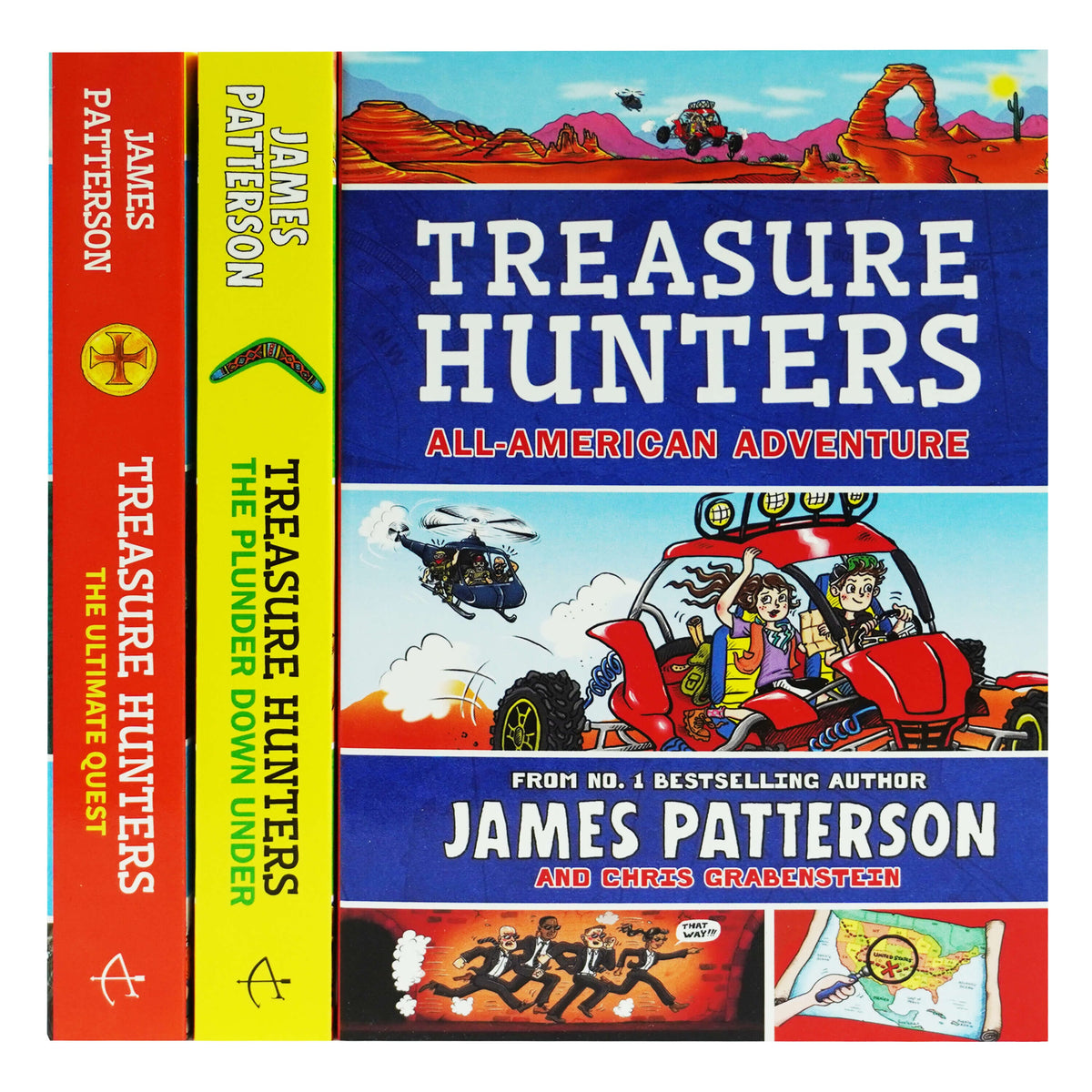 Treasure Hunters Series 6-8 by James Patterson 3 Books Collection Set ...