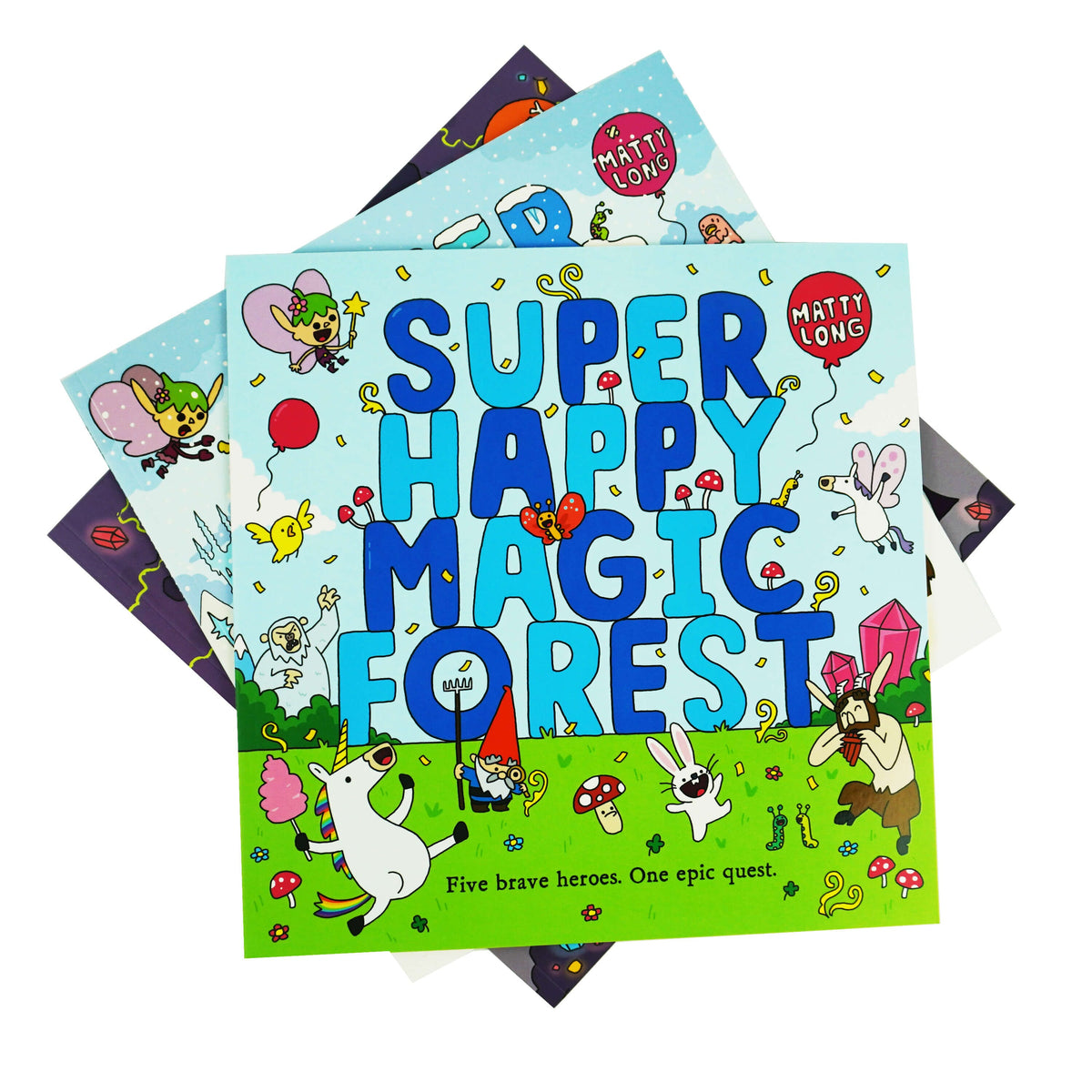 Super Happy Magic Forest Matty Long 3 Picture Books — Books2Door