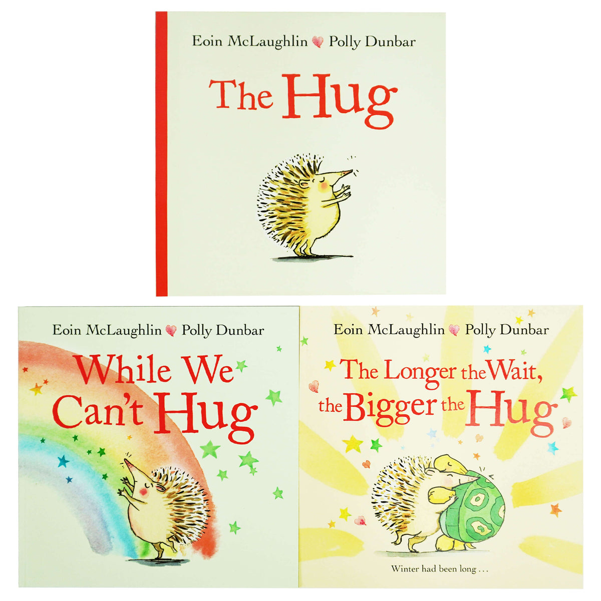 Hedgehog & Friends by Eoin McLaughlin & Polly Dunbar 3 Books Collectio ...