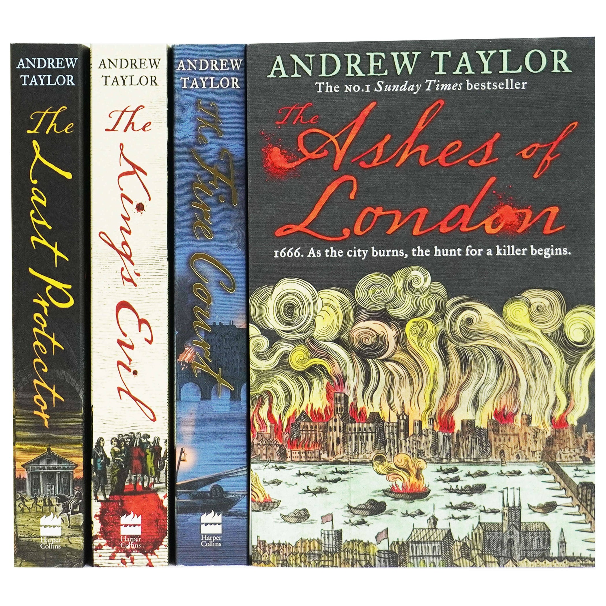 James Marwood & Cat Lovett Series By Andrew Taylor 4 Books Collection ...