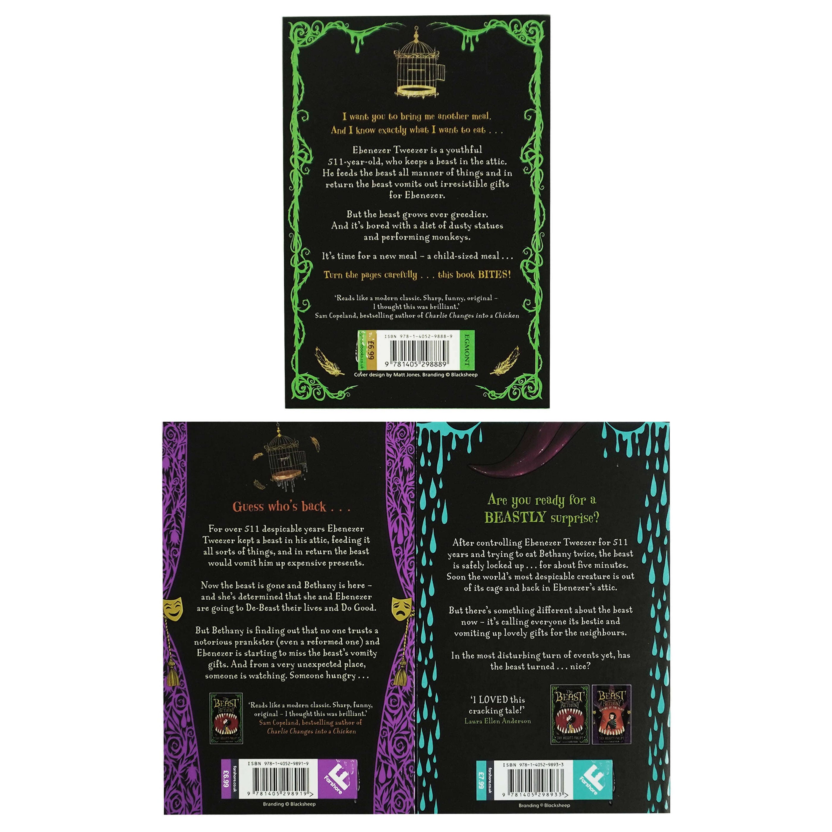 The Beast and the Bethany Series By Jack Meggitt-Phillips : 3 Books Co ...