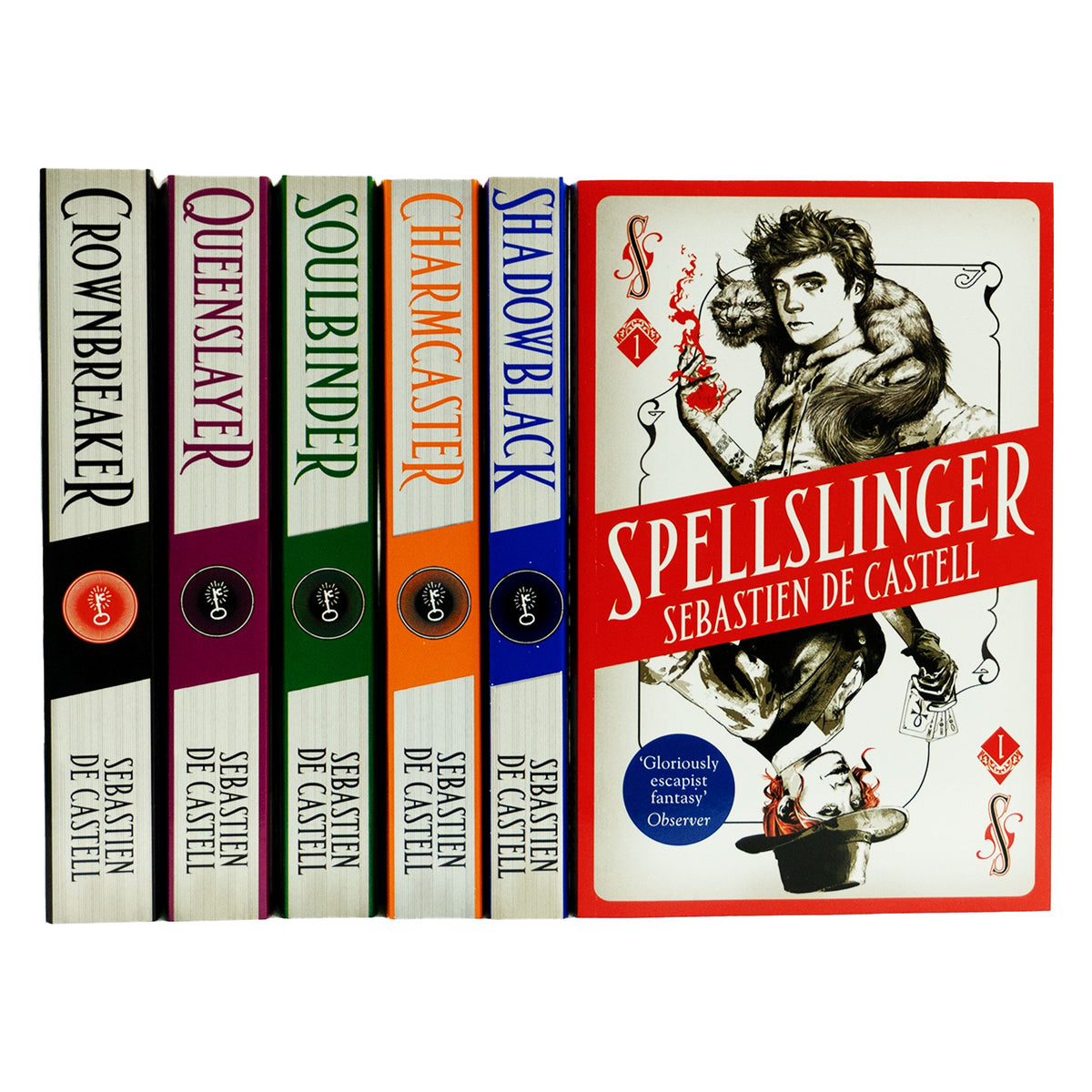 The Spellslinger Series by Sebastien de Castell: 6 Books Collection Se ...