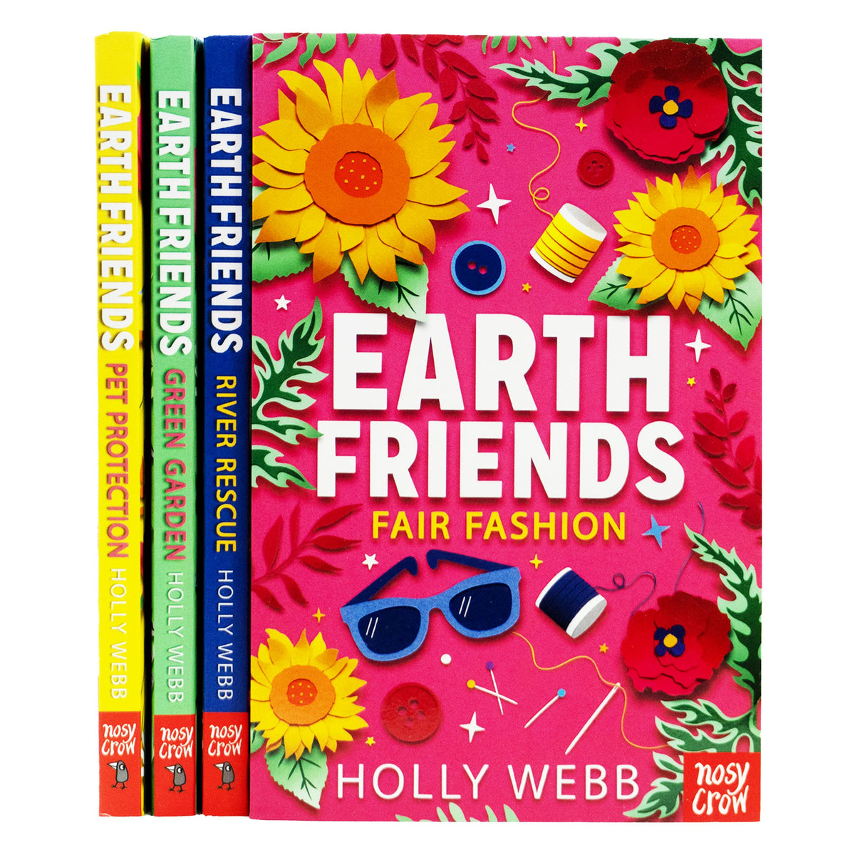 Earth Friends Series By Holly Webb: 4 Books Collection Set - Ages 7-12 ...