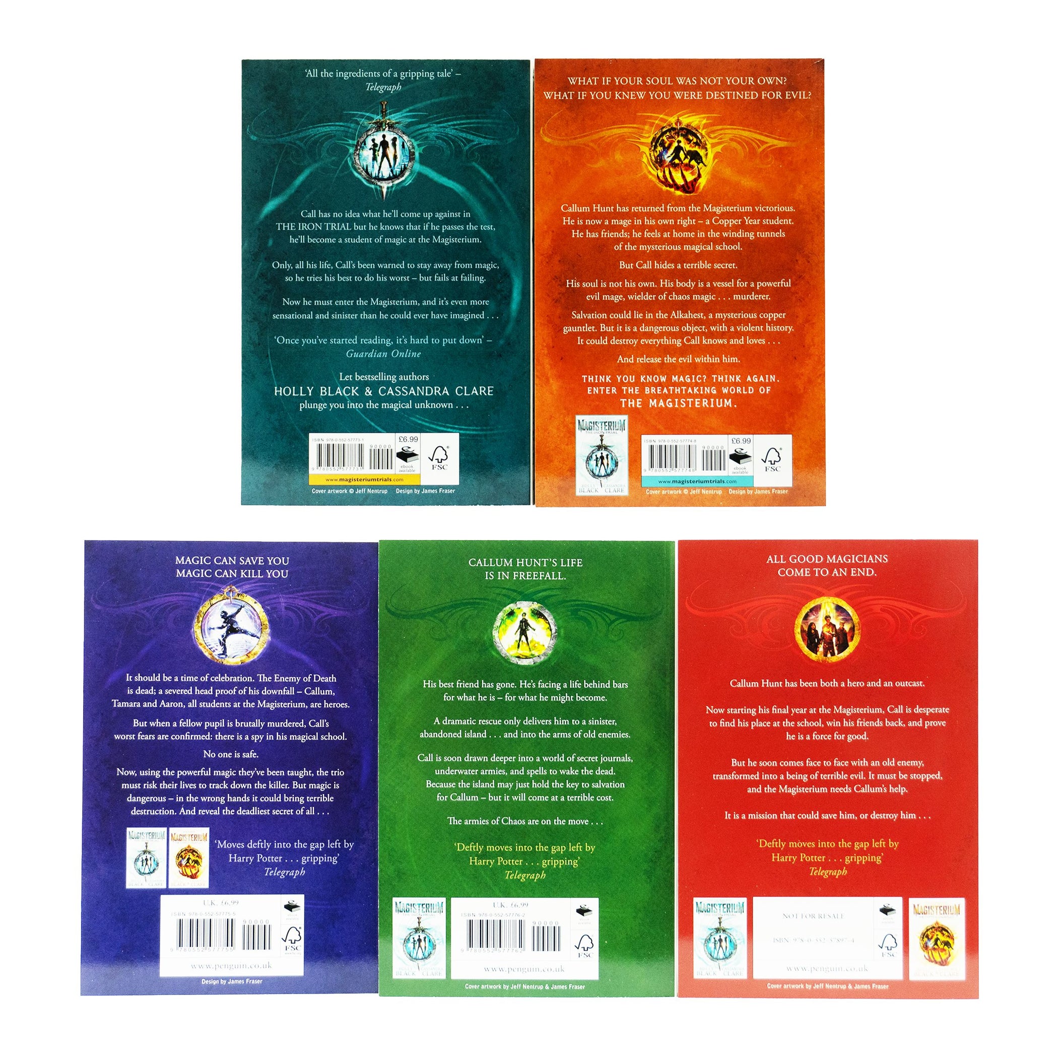 The Magisterium by Holly Black & Cassandra Clare 5 Books Collection Se ...