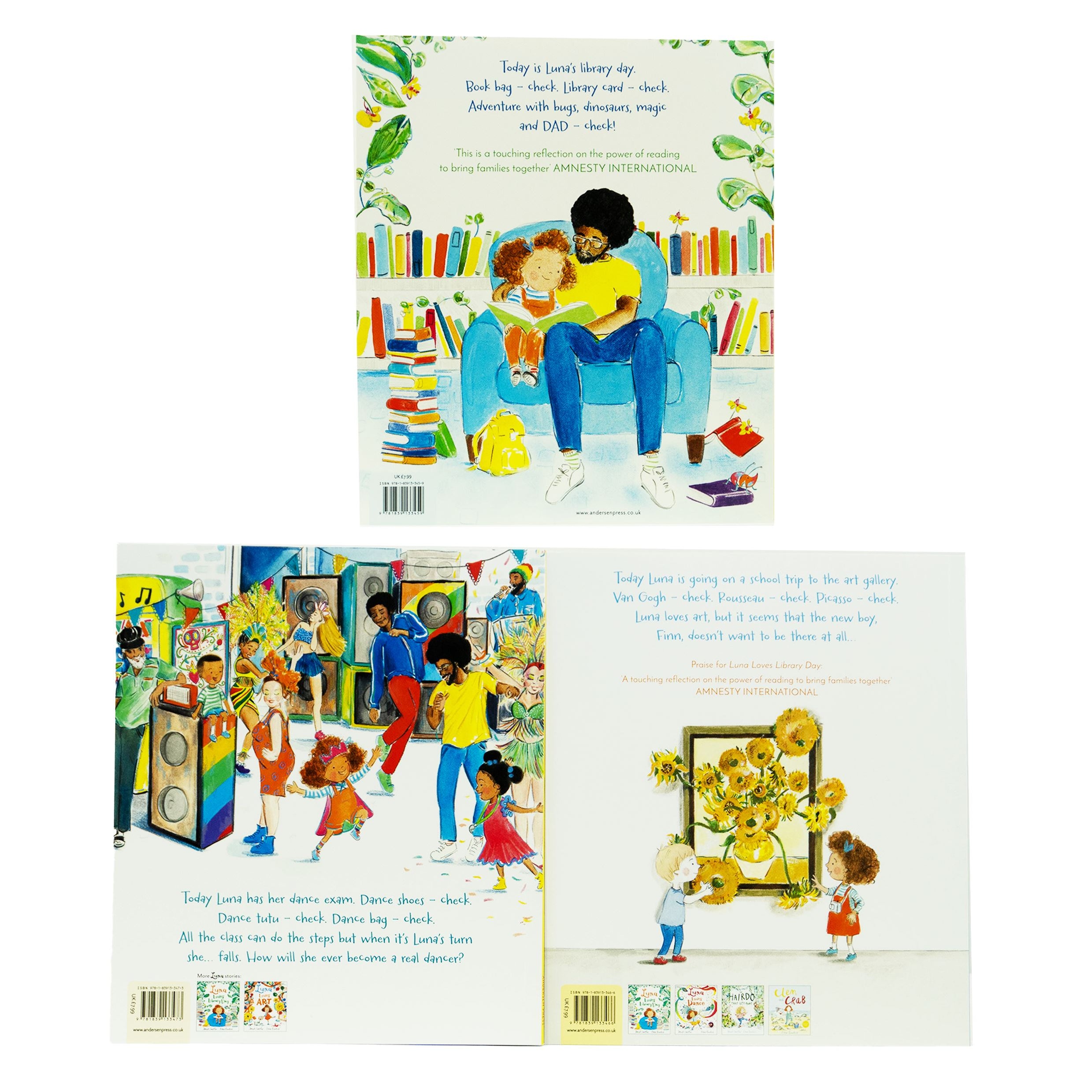 Luna Loves Series By Joseph Coelho: 3 Books Collection Set - Ages 2-6 ...