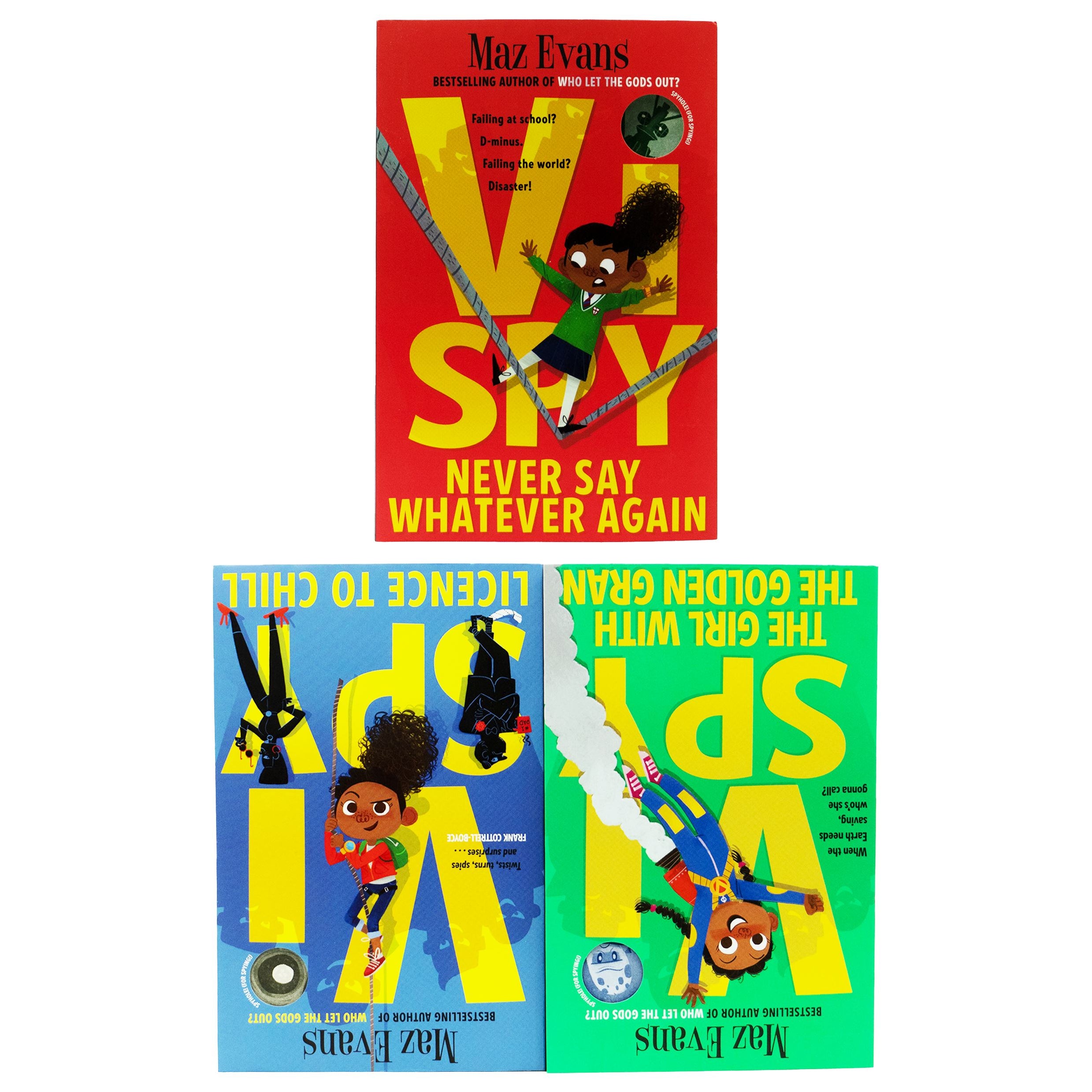 Vi Spy Series by Maz Evans: 3 Books Collection Set - Ages 9-12 - Paper ...