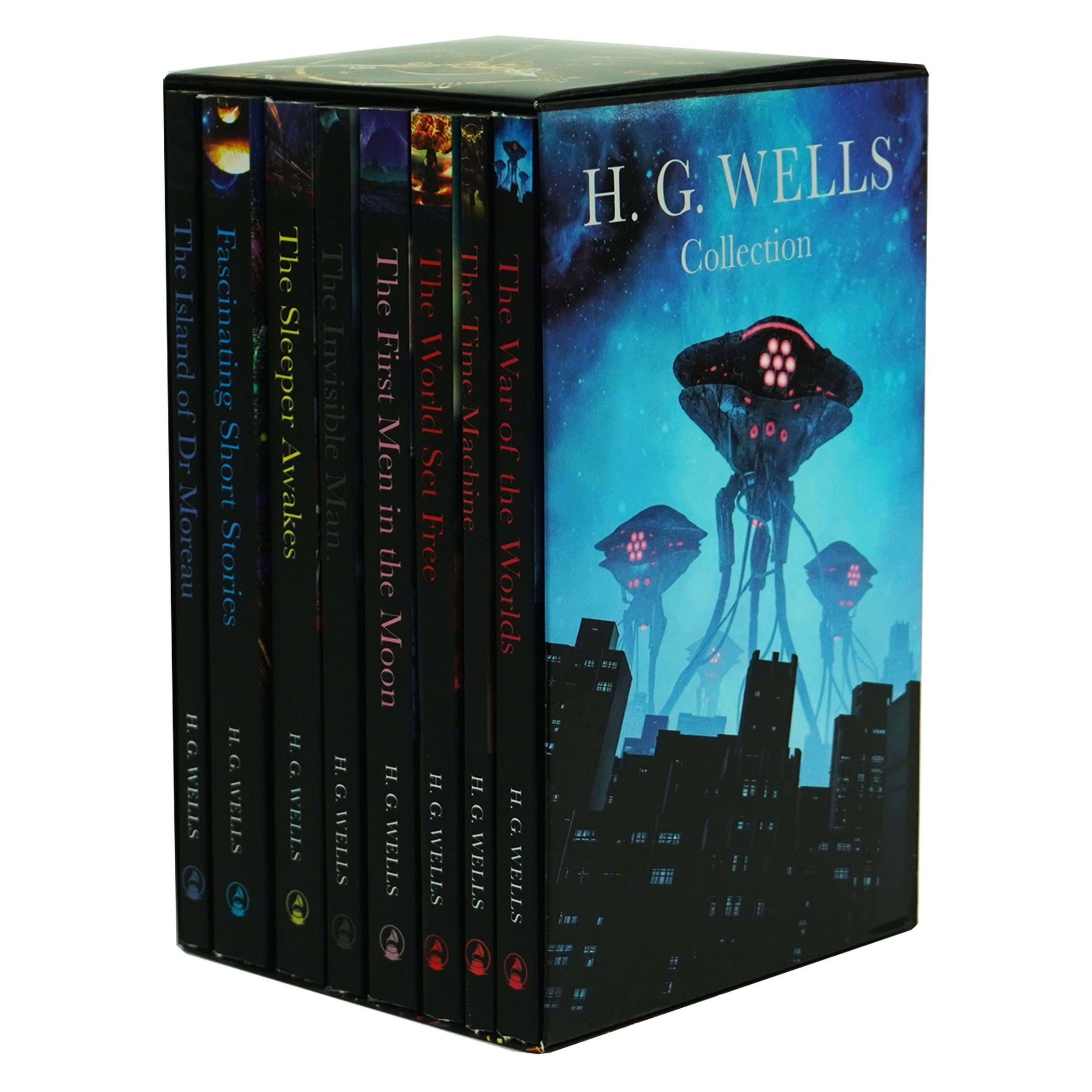 H. G. Wells Collection 8 Books Box Set - Fiction - Paperback — Books2Door