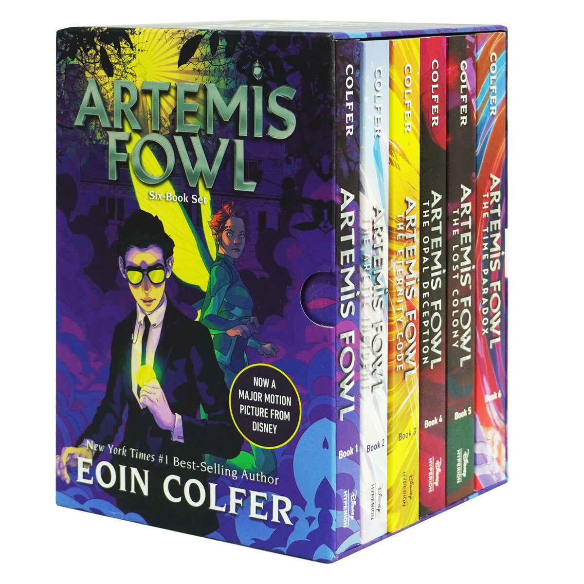 Artemis Fowl Collection by Eoin Colfer: 6 Books Box Set - Ages 10-14 ...