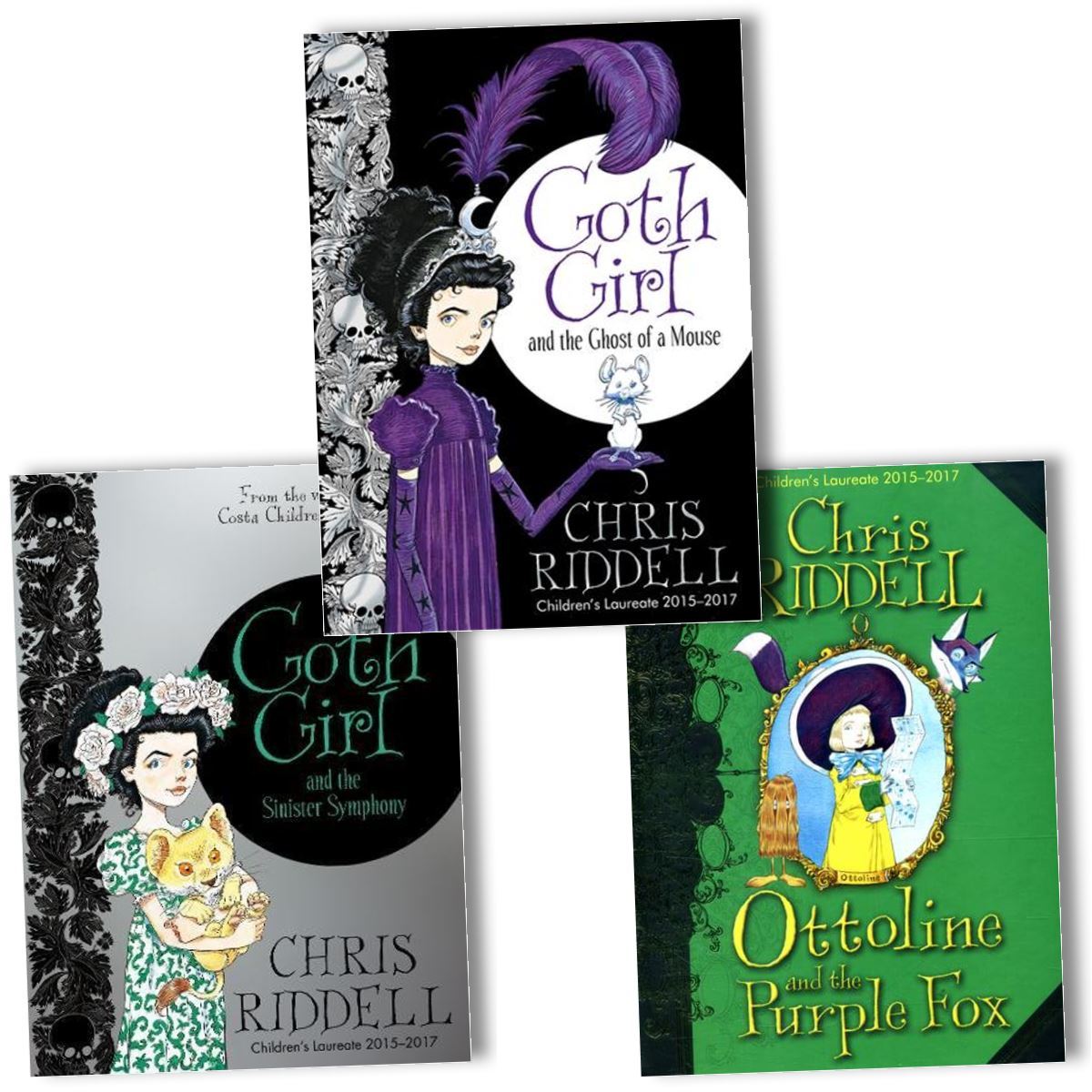 Goth Girl Collection 3 Books Set - Age 9-14 - Paperback - Chris Riddel ...
