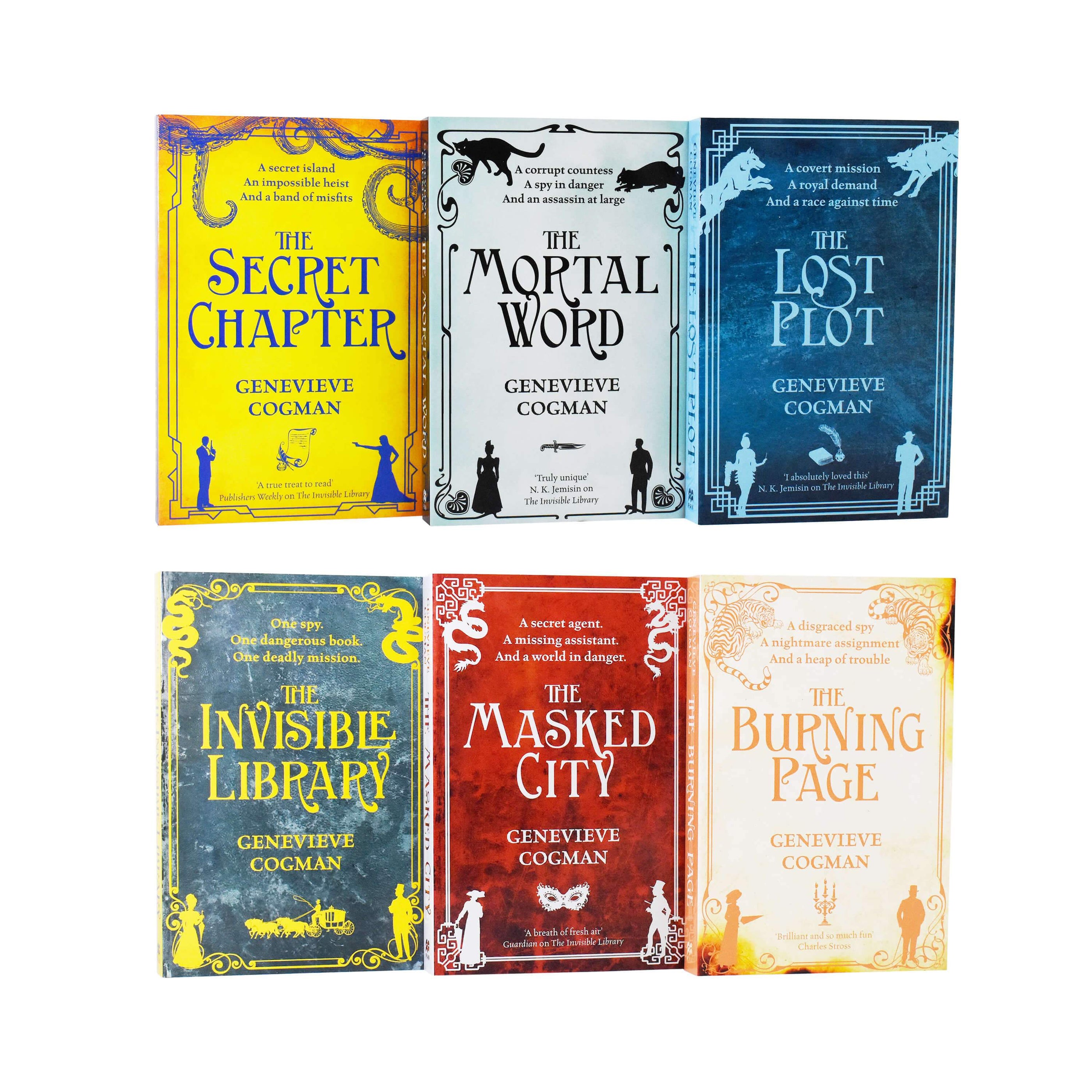 The Invisible Library Genevieve Cogman 6 Books — Books2Door