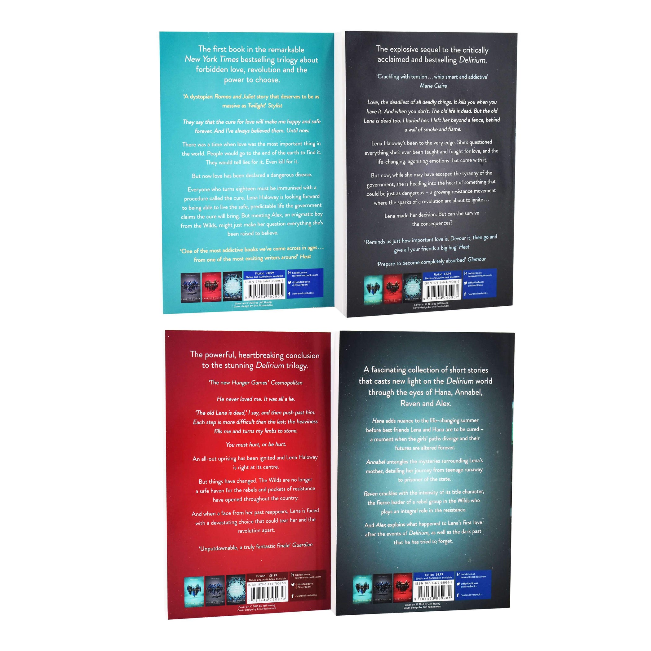 The Delirium By Lauren Oliver - 4 Books — Books2Door