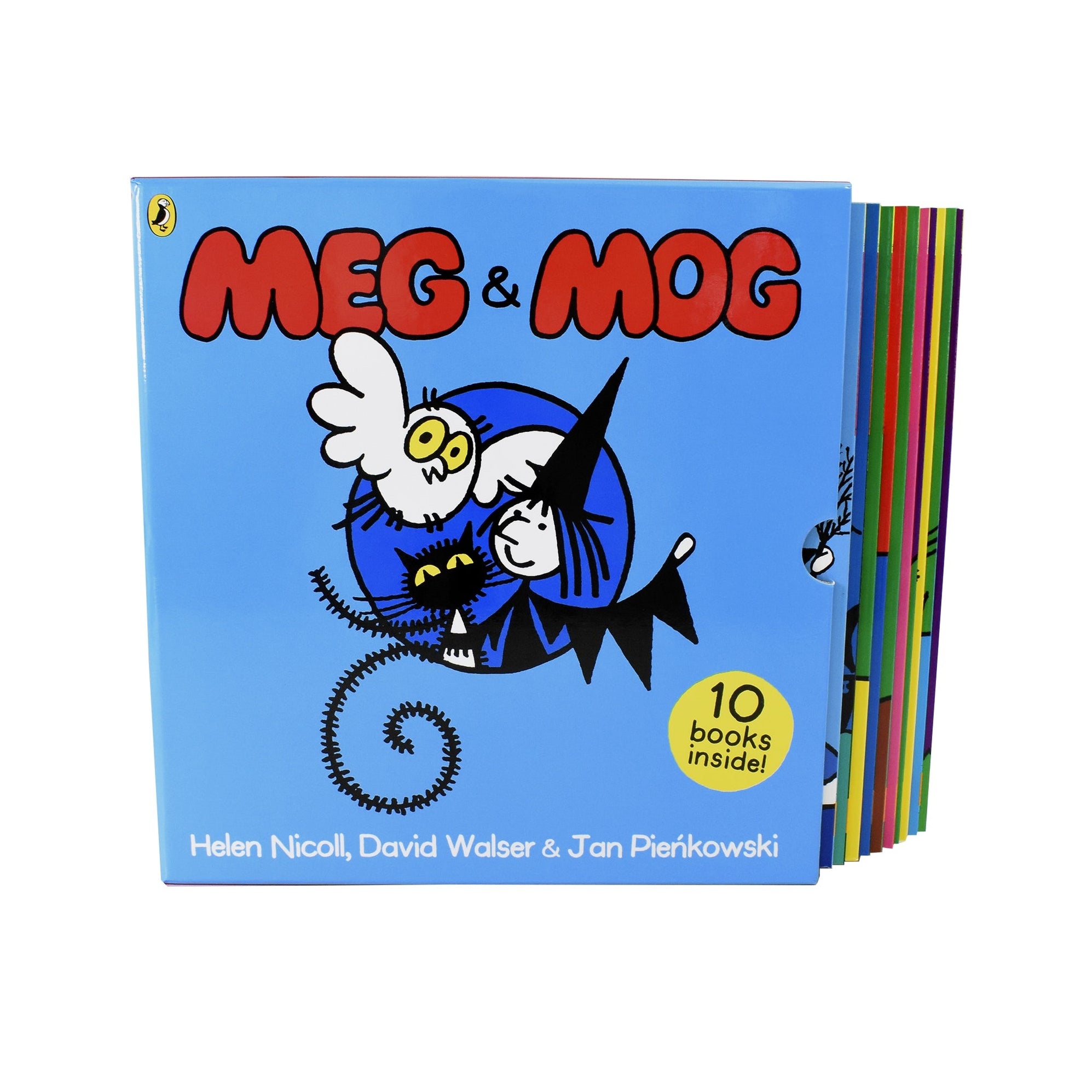 Meg & Mog by Helen Nicoll & Jan Pienkowski 10 Books Box Set - Age 2 ...