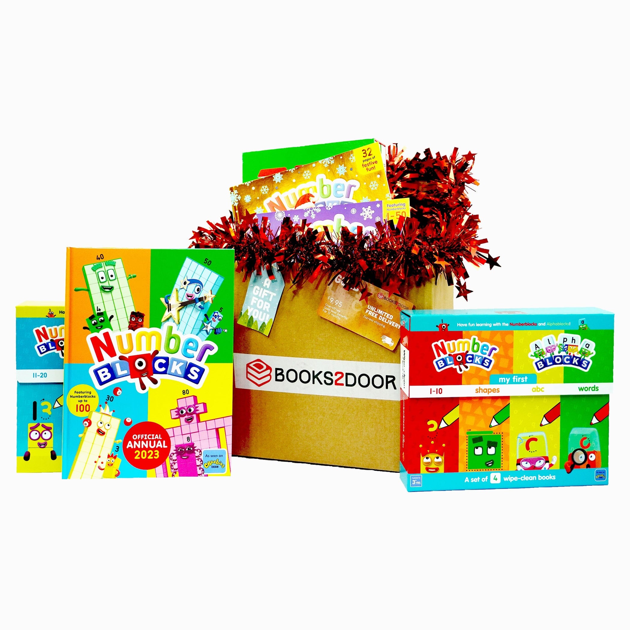 Numberblocks and Alphablocks Christmas Eve Box - 16 Book Set — Books2Door