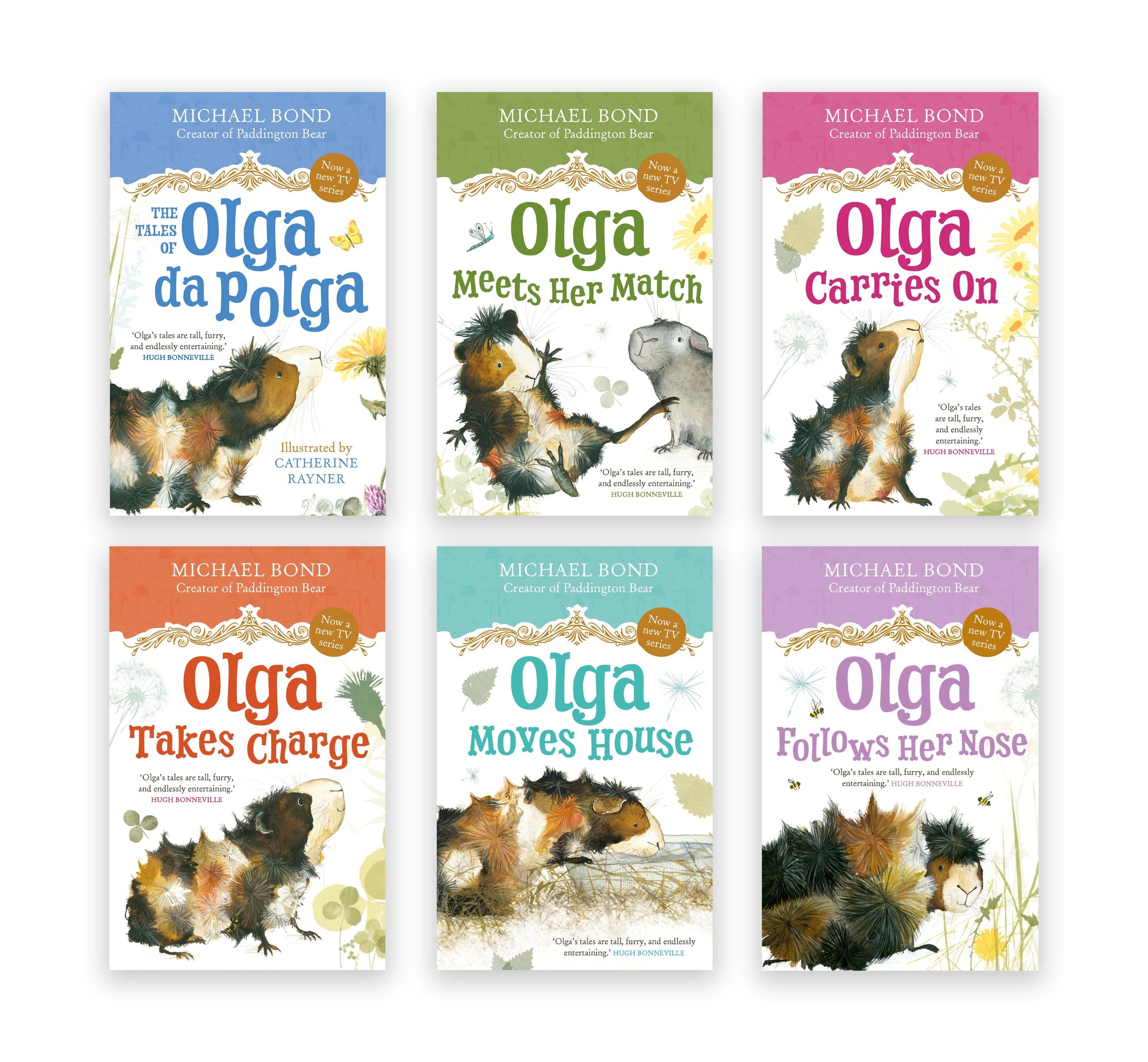 Olga Da Polga Series by Michael Bond 6 Books Collection Set - Ages 5-7 ...