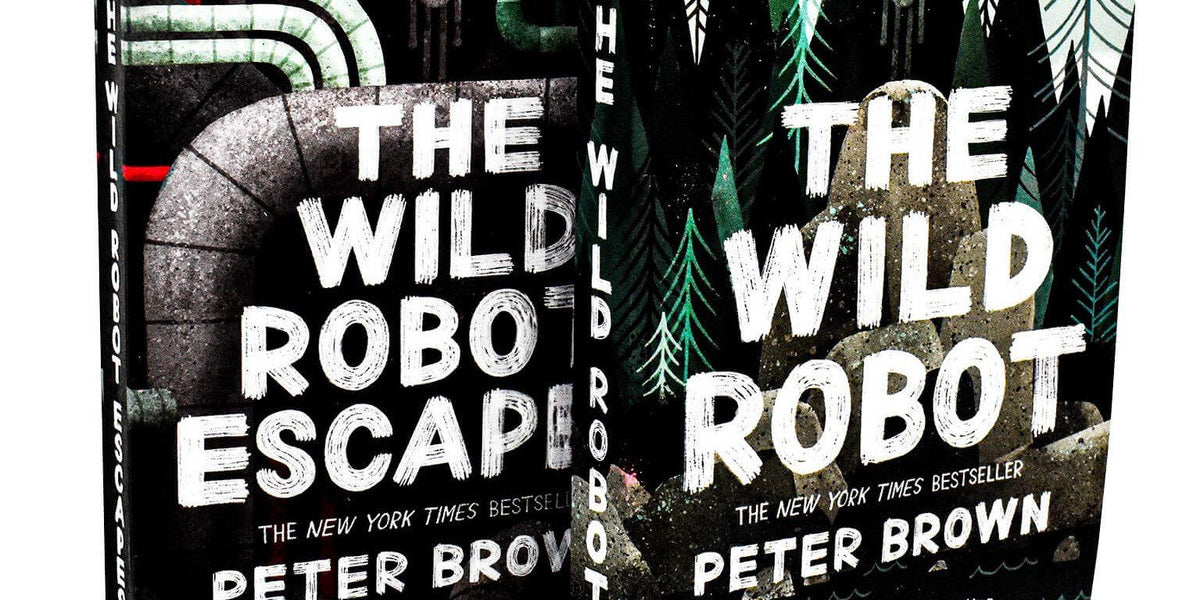 The Wild Robot Series By Peter Brown 2 Books Collection - Age 7-10 - P ...
