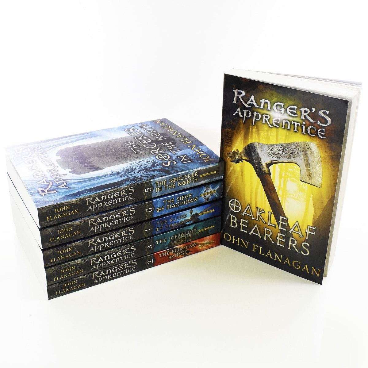 Rangers Apprentice Series 1-6 Books By John Flanagan - Ages 9-11 - Pap ...