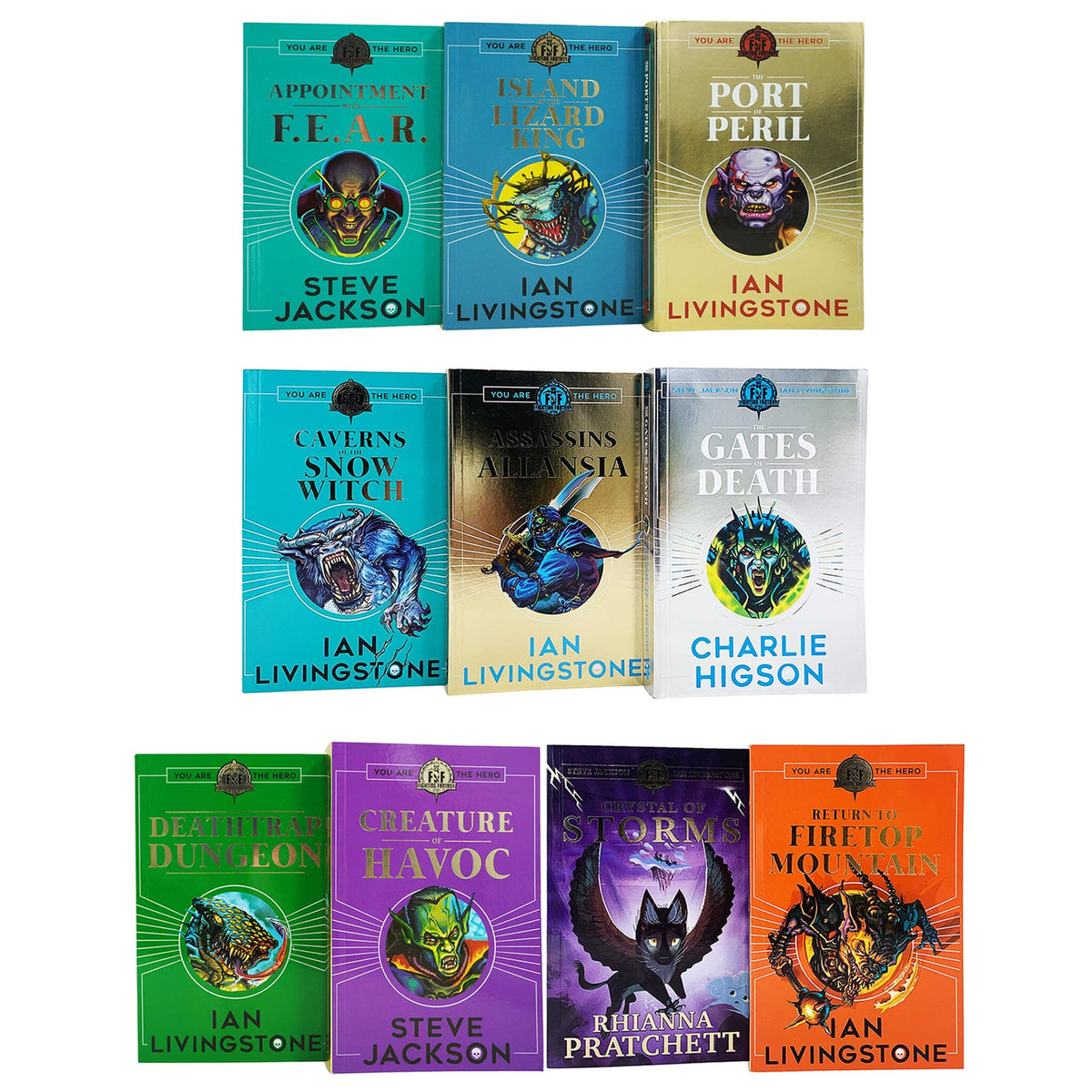 Fighting Fantasy RPG Collection 10 Books Set (Books 6-15) - Ages 9-14 ...