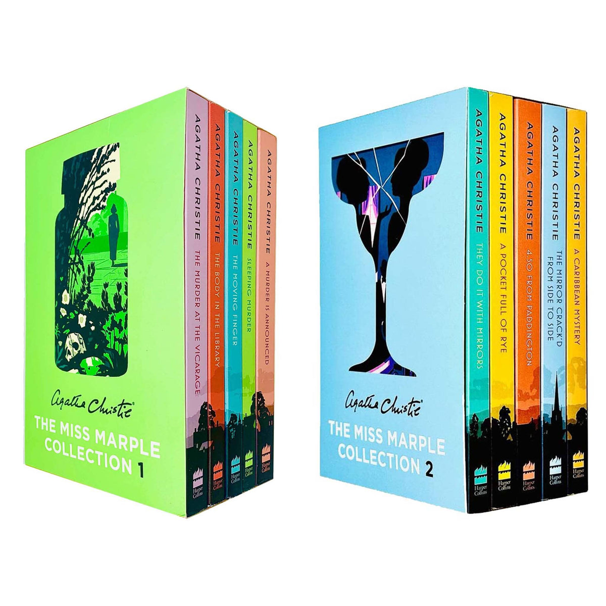 The Miss Marple Collection by Agatha Christie: 10 Books Box Set - Fict ...