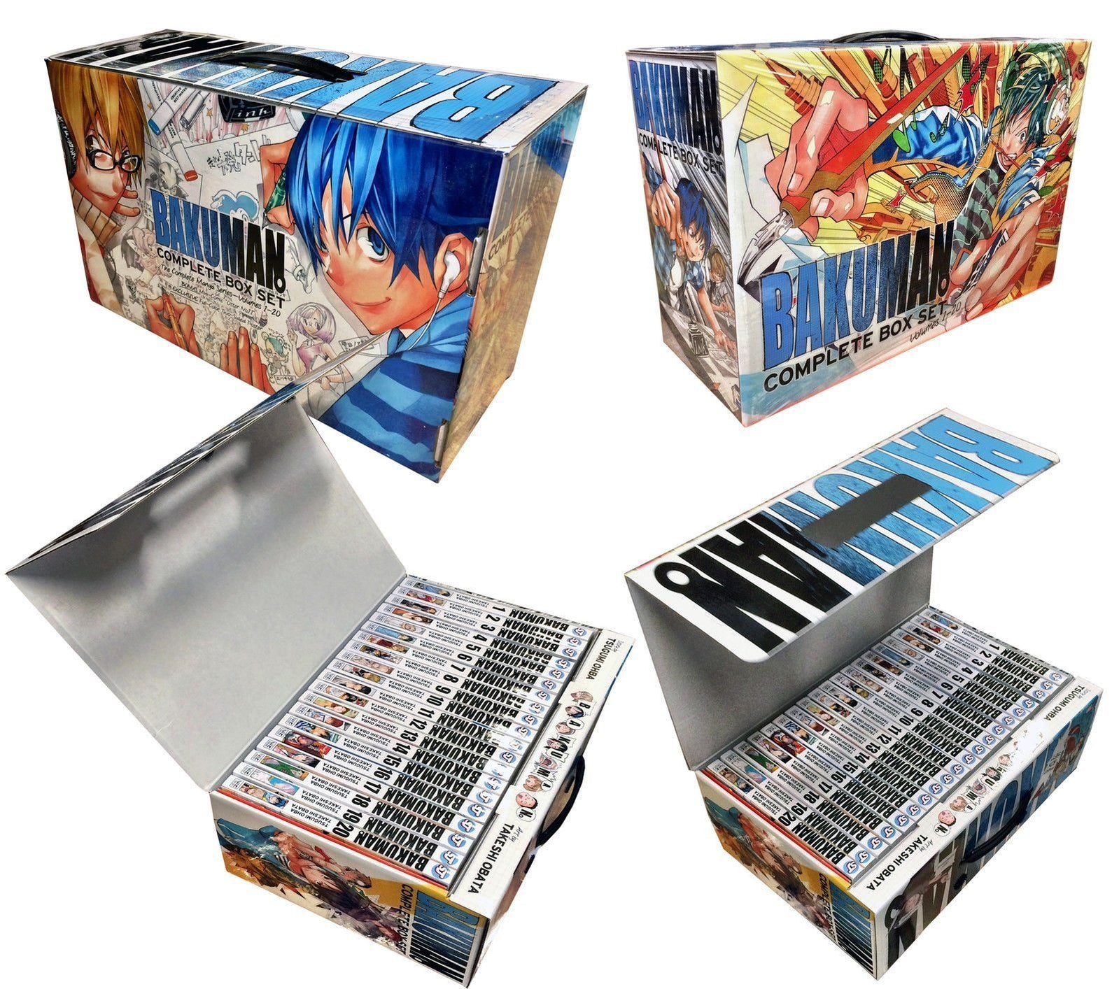Bakuman by Tsugumi Ohba & Takeshi Obata: Vol. 1-20 Complete Box Set - — Books2Door