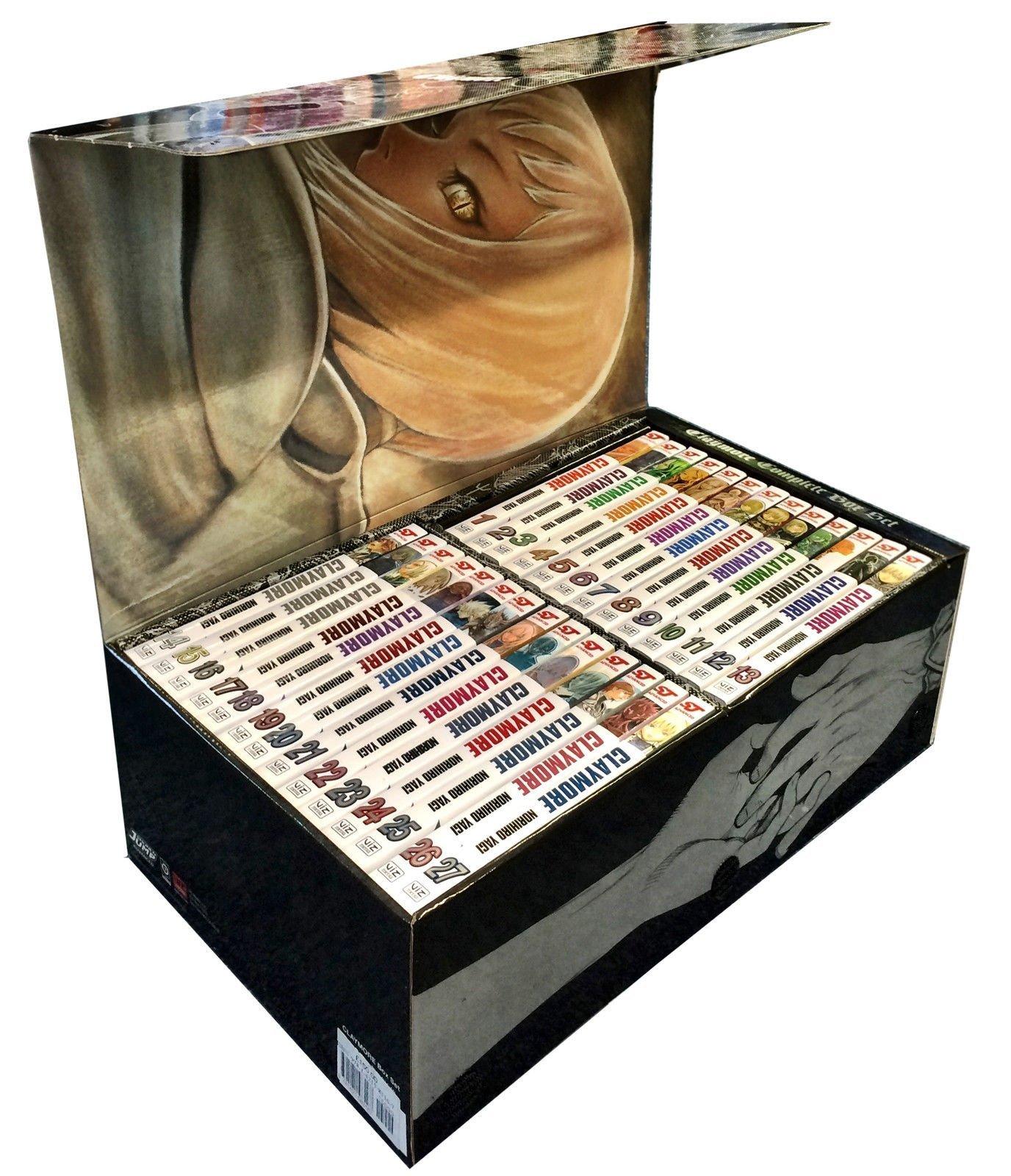 Claymore Box Set: Vol 1-27 By Norihiro Yagi - Books2Door