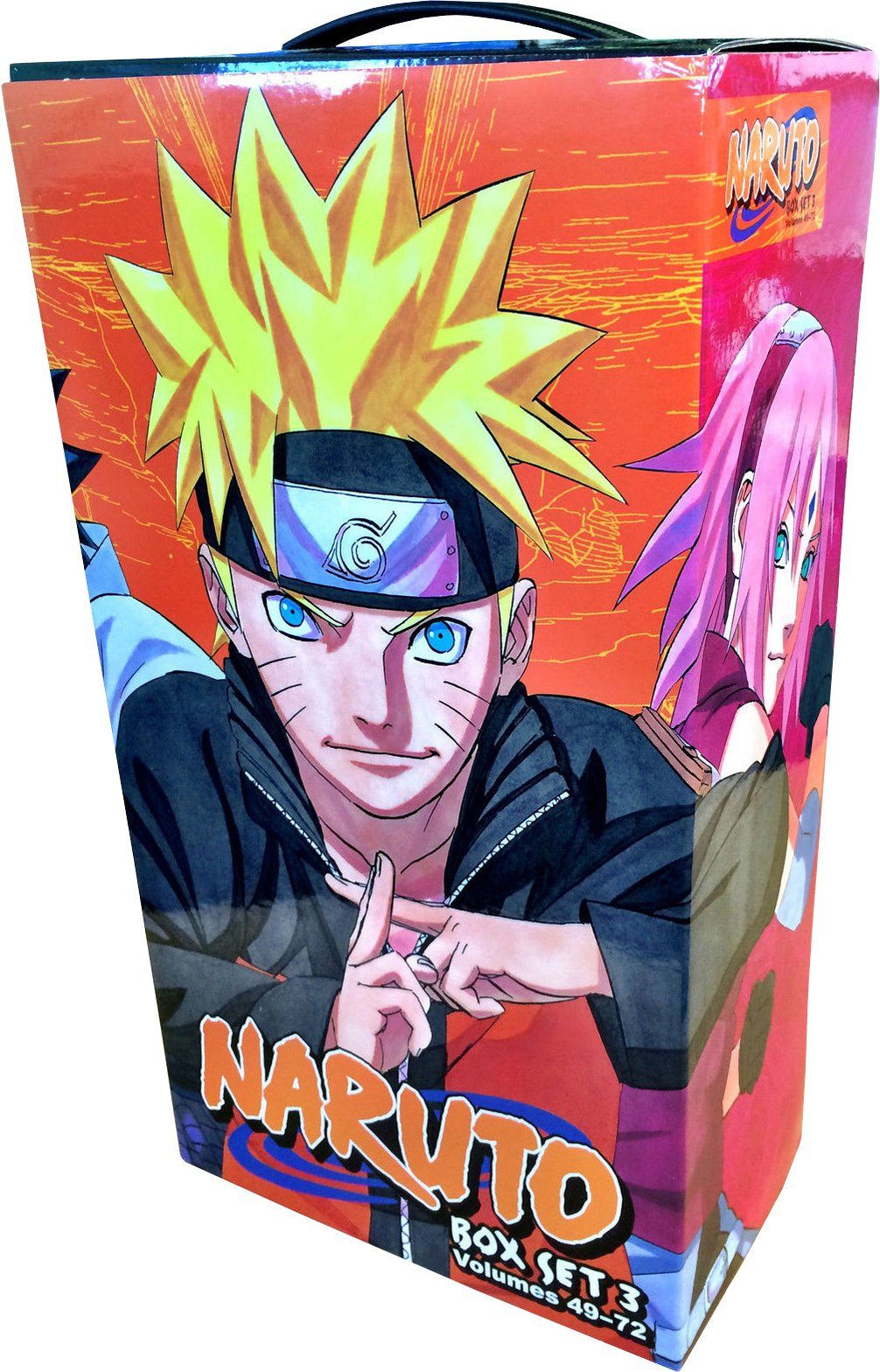 Naruto Box Set 3: Volumes 49-72 By Masashi Kishimoto - Manga - Paperba ...