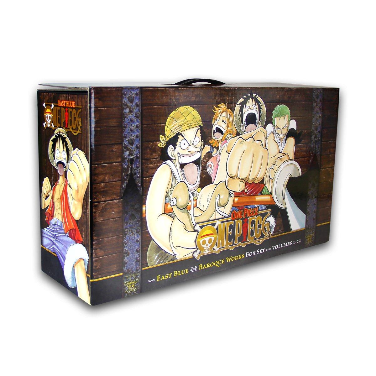 One Piece by Eiichiro Oda Box Set 1: East Blue and Baroque Works (Vol ...