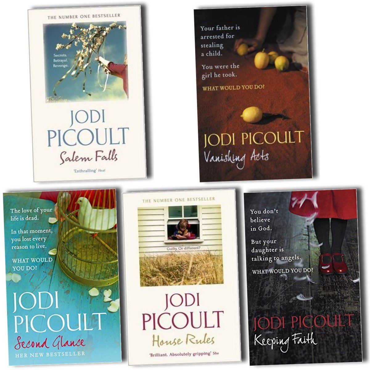Jodi Picoult 5 Books collection - Adult - Paperback — Books2Door
