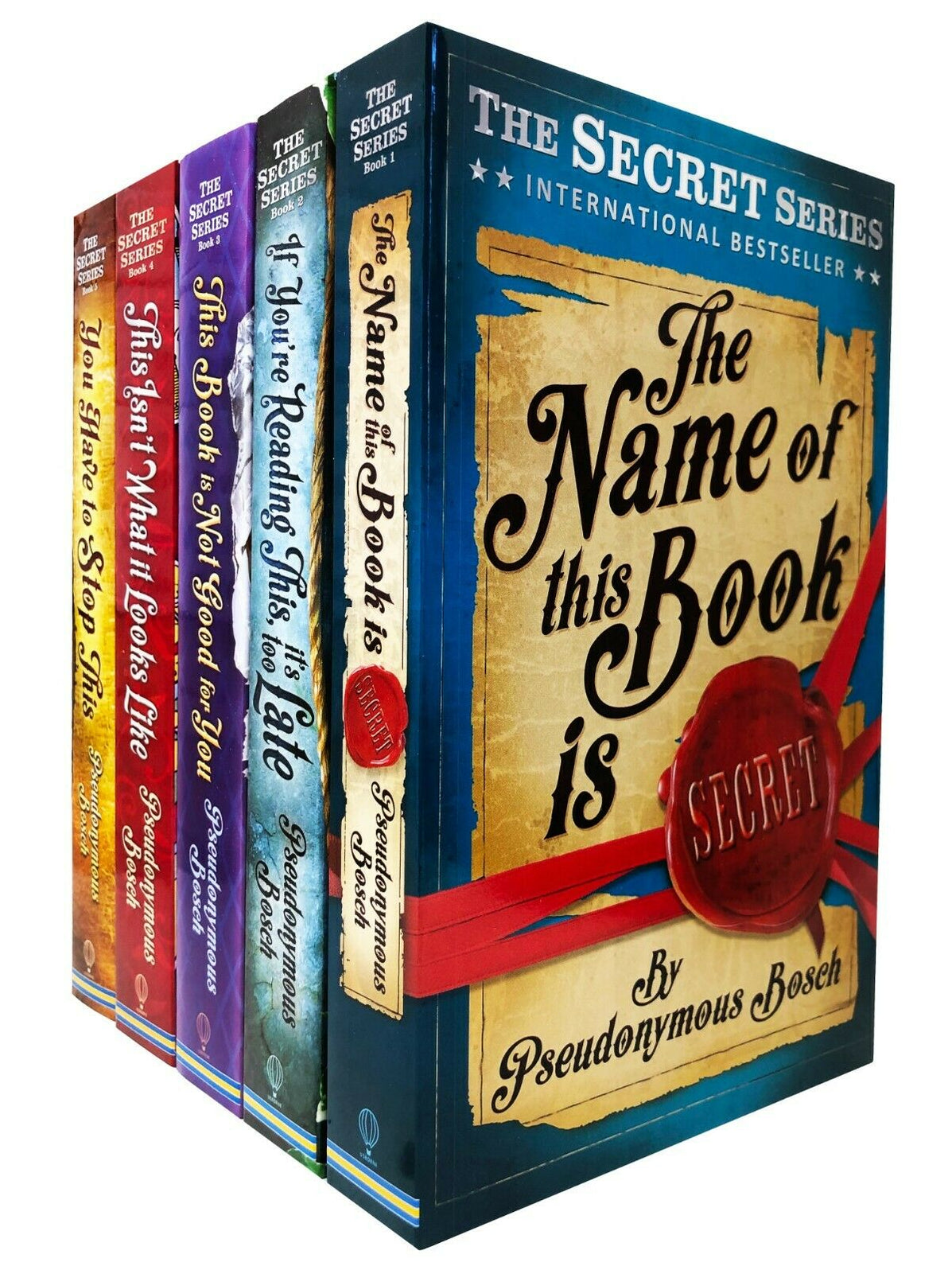 Secret Series by Pseudonymous Bosch 5 Books — Books2Door