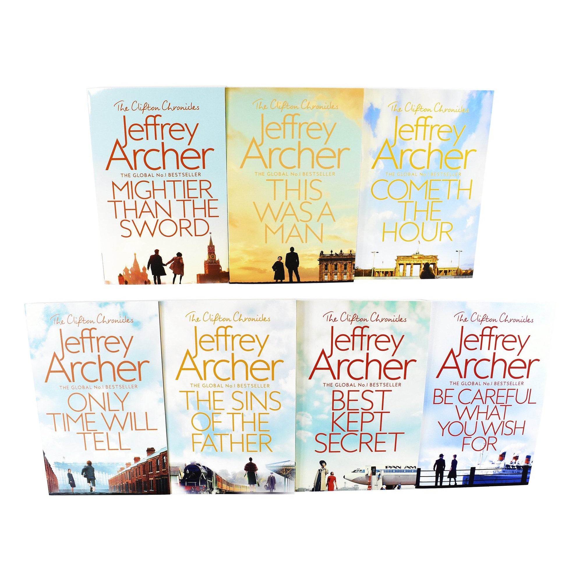 The Clifton Chronicles Series By Jeffrey Archer 7 Books Collection Set ...